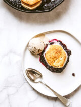 Skillet Blueberry Cobbler with Biscuits – Bijouxs | Little Jewels from ...